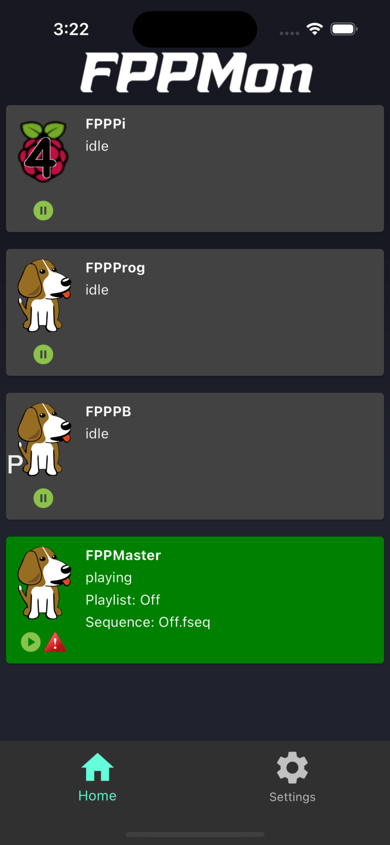 FPPMon – Kulp Lights LLC